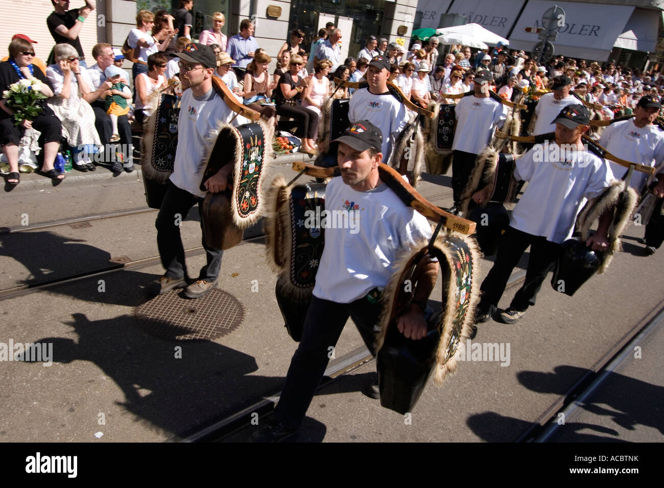 Switzerland Zurich Sechselaeuten Stock Photo - Alamy