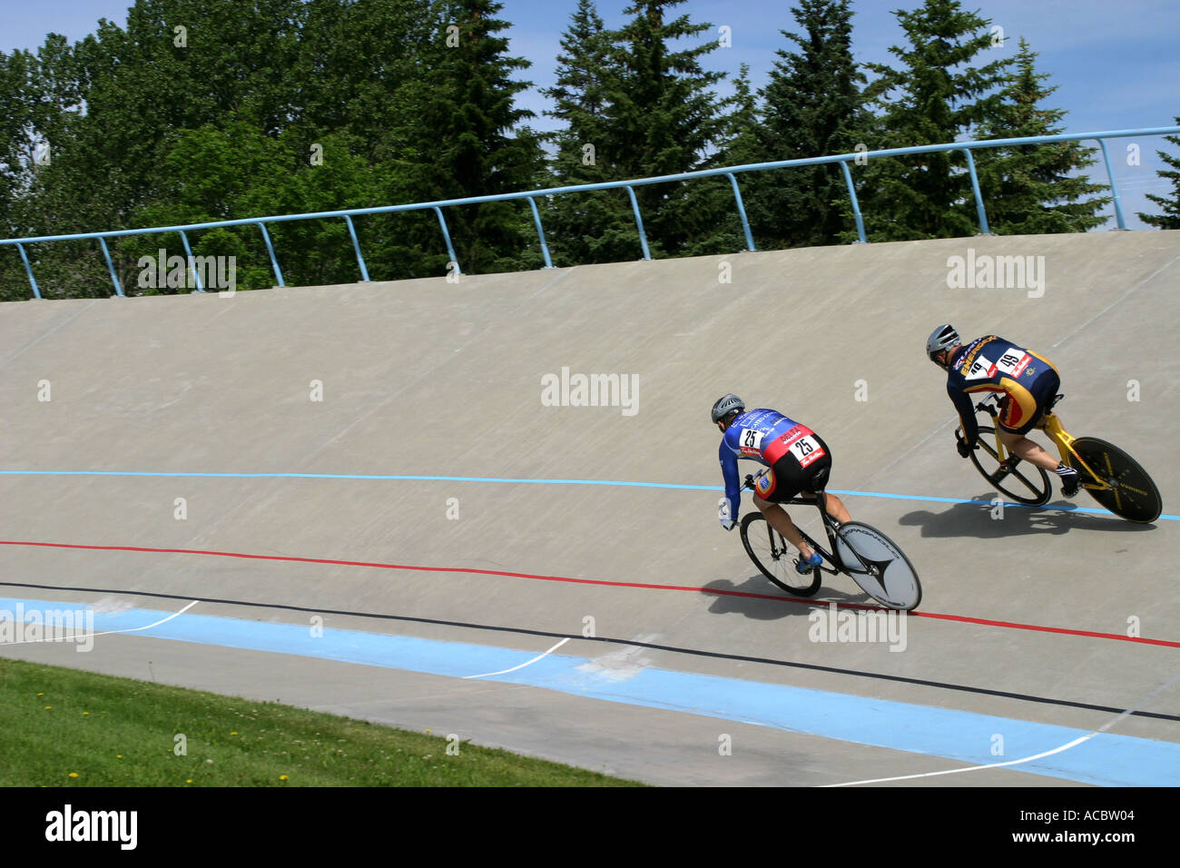 Track National Championship bicycle races Stock Photo - Alamy