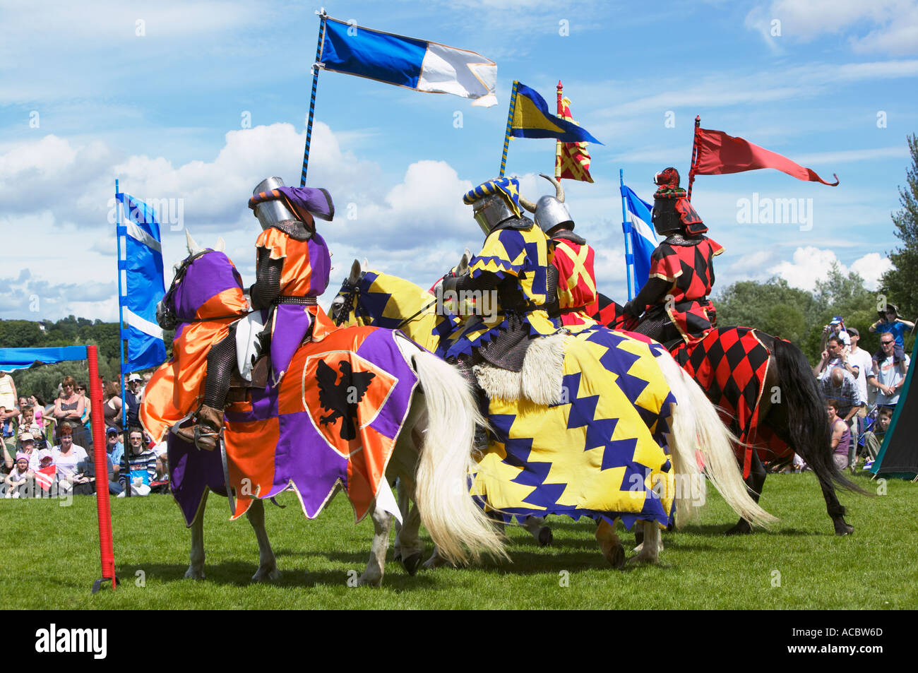 Knight knights scottish hi-res stock photography and images - Alamy