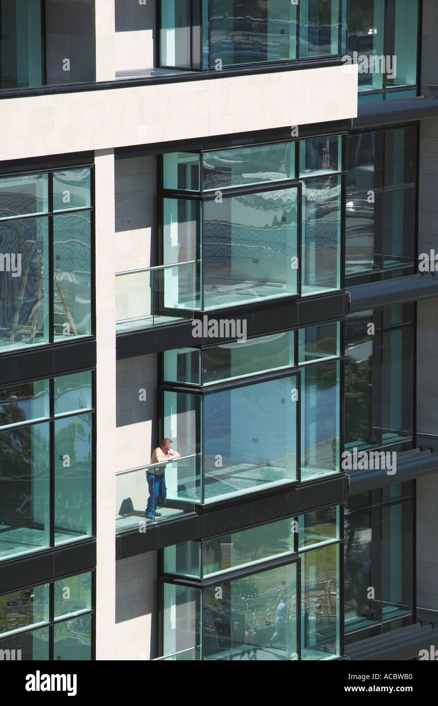 Balcony city uk male hi-res stock photography and images - Alamy