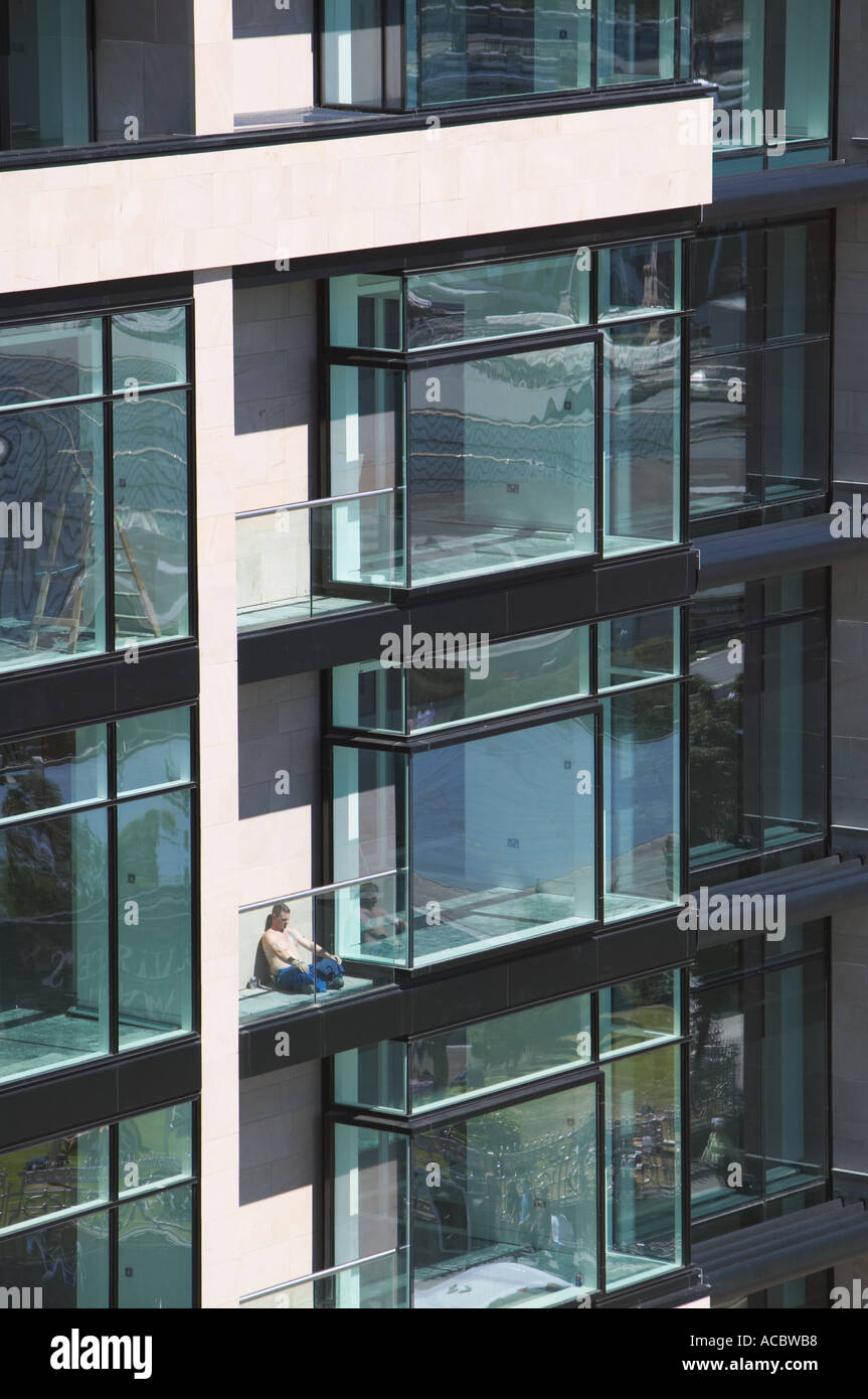 Sunbathing Balcony Stock Photos & Sunbathing Balcony Stock Images - Alamy