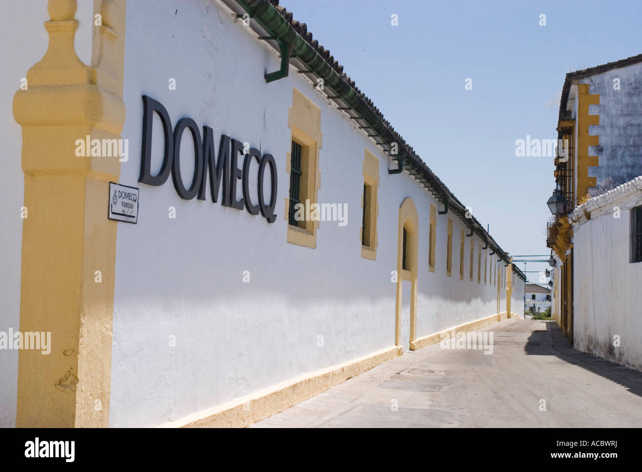 Domecq sherry bodega Jerez de la Frontera Cadiz Andalucia Spain Europe ...