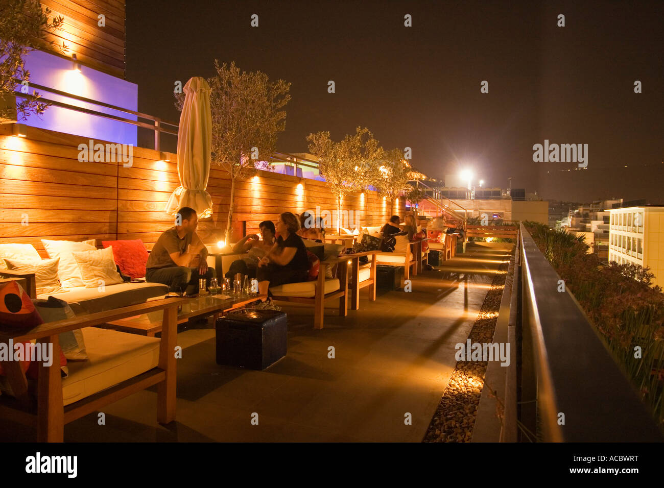 Rooftop bar athens hi-res stock photography and images - Alamy