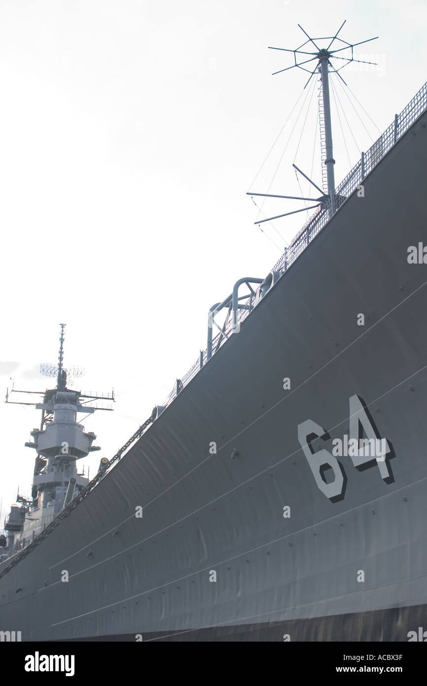 Uss Wisconsin 6 Stock Photo - Alamy