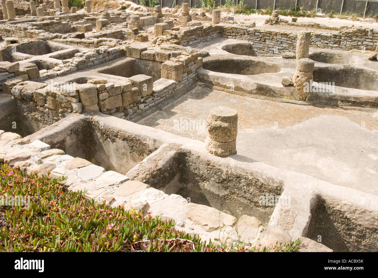 Fish sauce garum processing factory Baelo Claudio Tarifa Cadiz ...