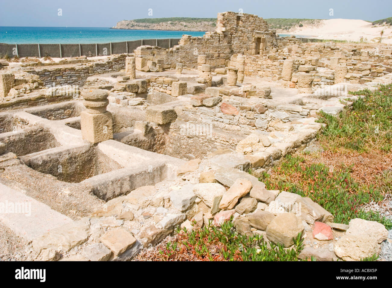 Fish sauce garum processing factory Baelo Claudio Tarifa Cadiz ...