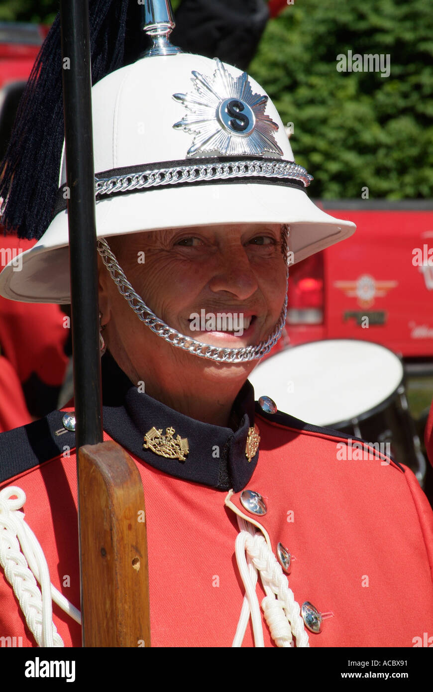 Toronto Canada Signal Corps band marches at Independence Day parade at ...