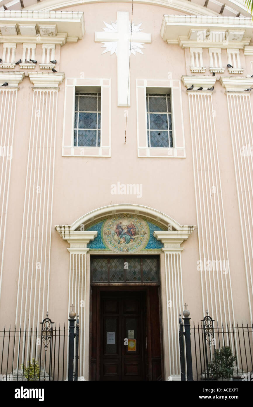St Mary the Crowned church Catholic Gibraltar Europe Stock Photo - Alamy