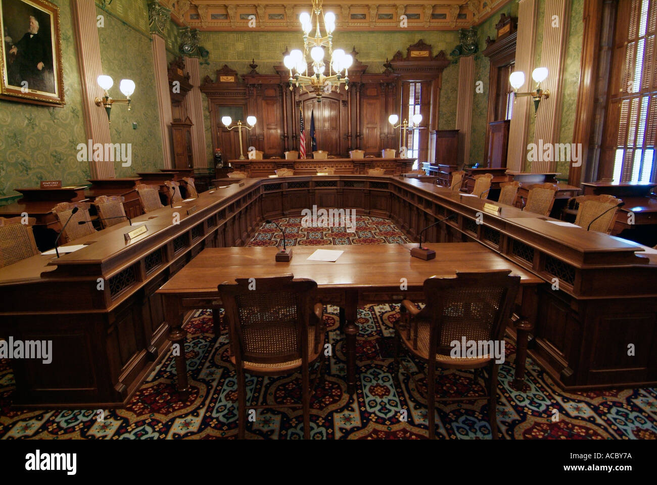 Michigan State Capitol building at Lansing statehouse Stock Photo - Alamy