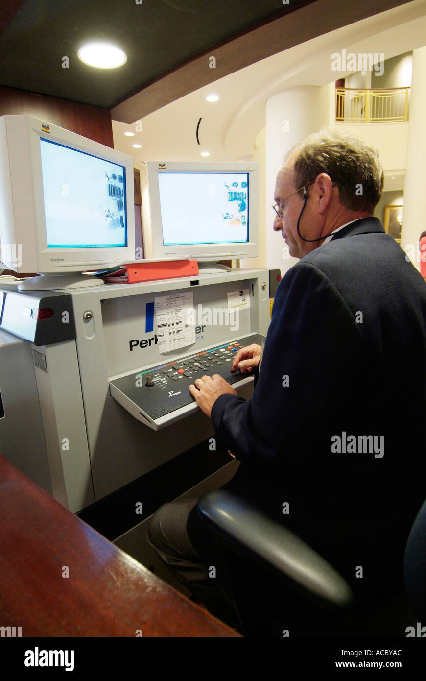 Security x-ray machine inside of the Supreme Court Building Lansing ...