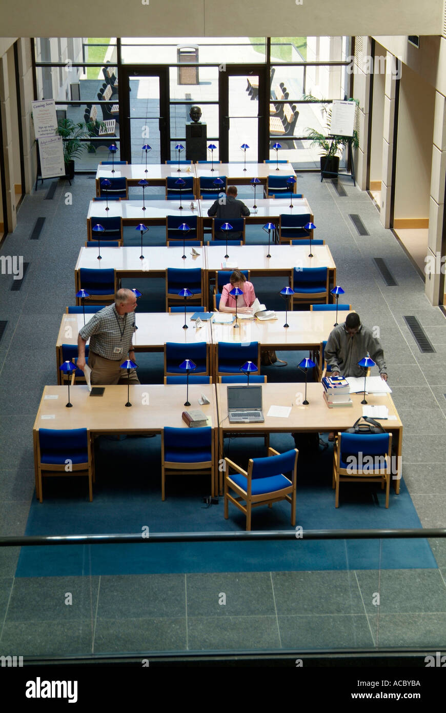 State of Michigan Library at Lansing Michigan Stock Photo - Alamy