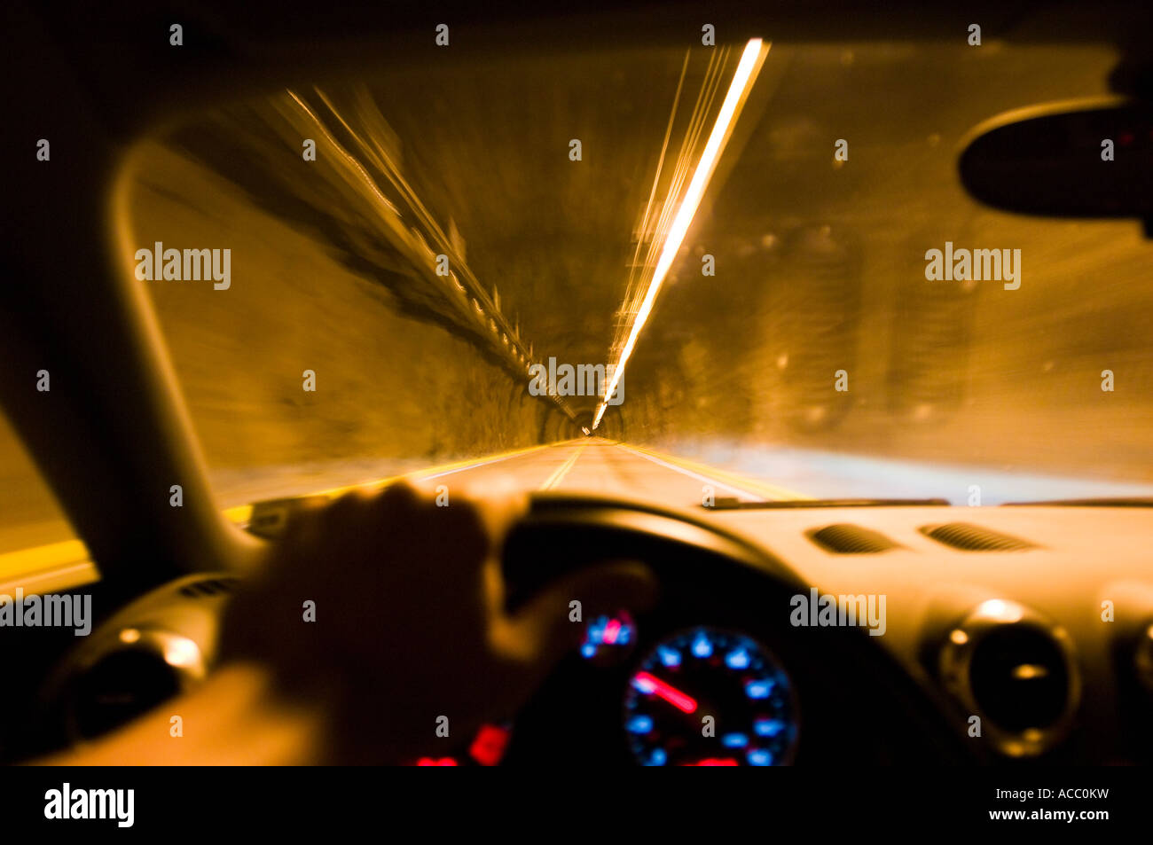 Driving at night window hi-res stock photography and images - Alamy