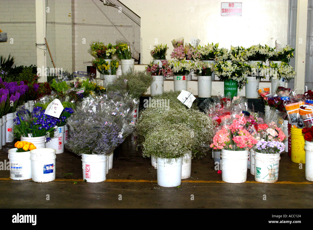 Wholesale Flower Market Display Stock Photo - Alamy