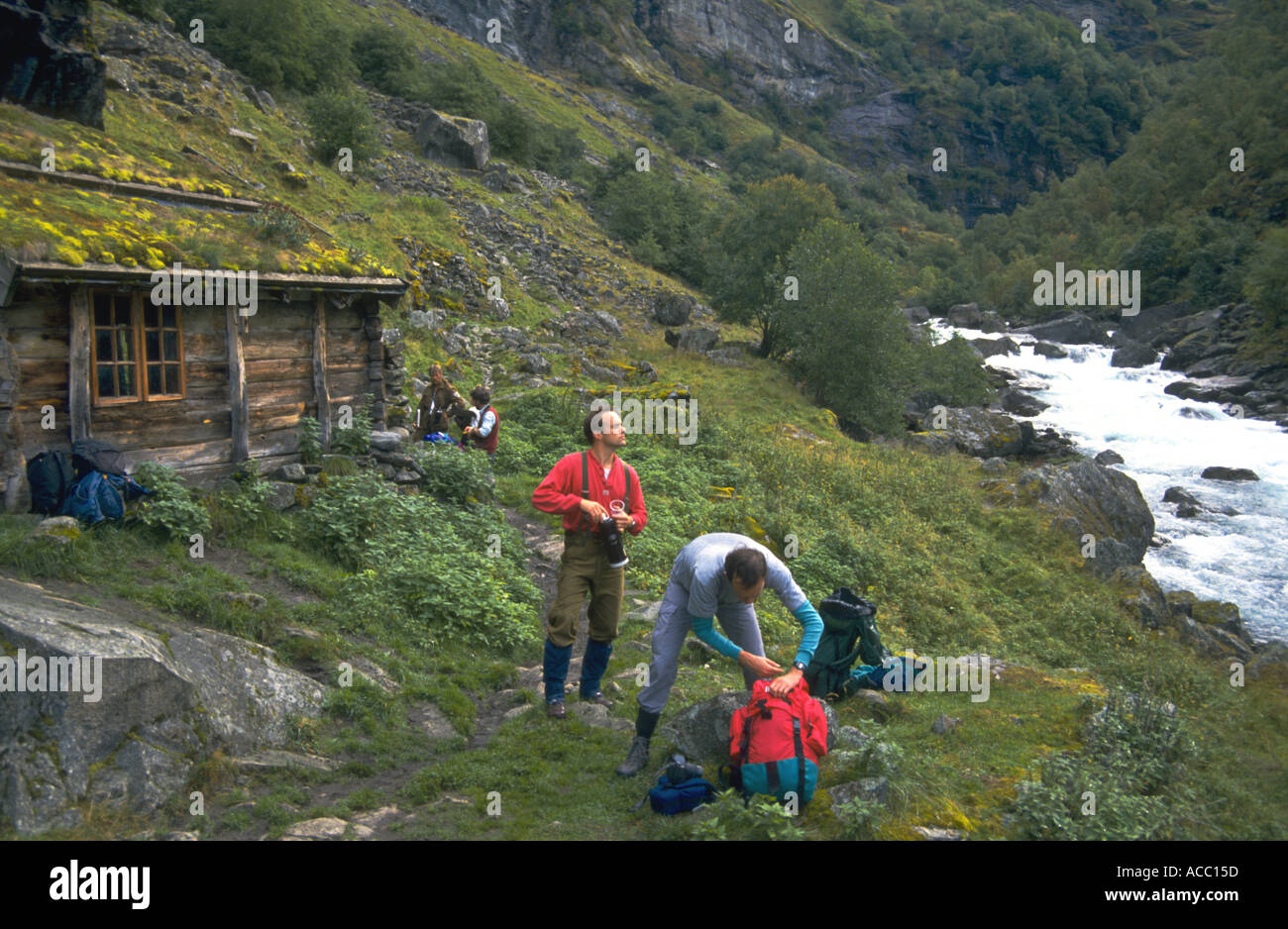 Resting hut for hikers hi-res stock photography and images - Alamy