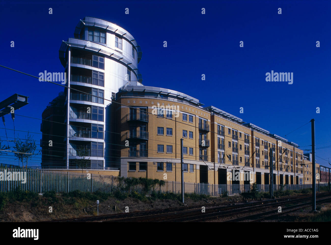 The Belvedere Tower Cambridge UK Stock Photo - Alamy