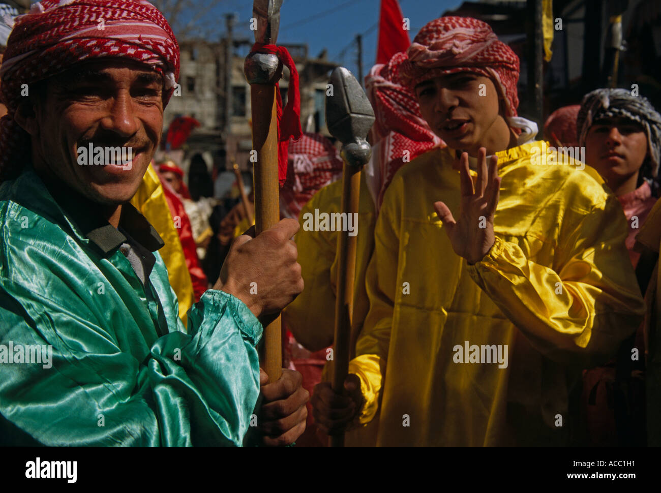 Shia Muslims in Lebanon commemorate the Ashura on the tenth day of ...