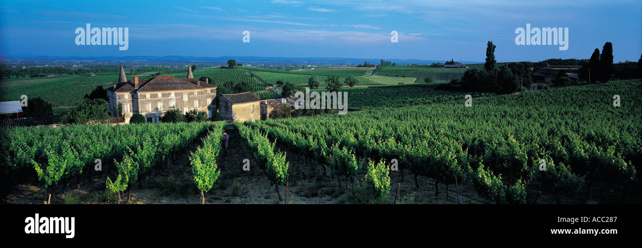 Chateau Las Vignobles de Gaillac France Stock Photo - Alamy
