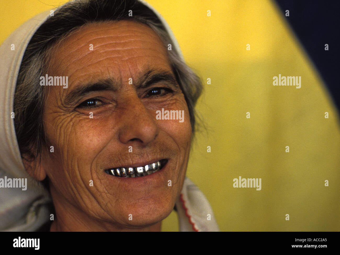 Romanian woman of Turkish descent, Danube Delta, Romania Stock Photo ...