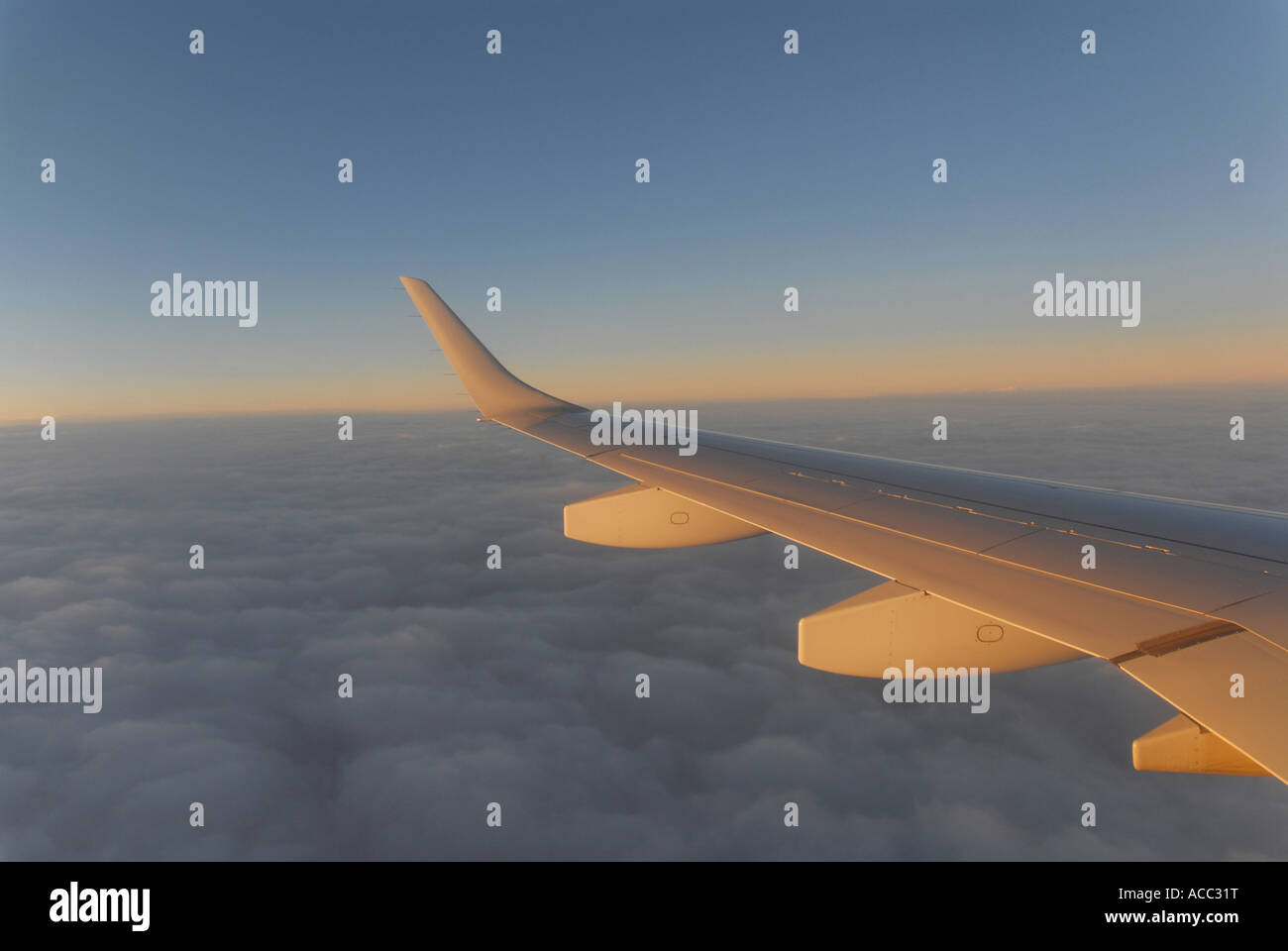 Embraer 195 Wingtip at 23000 feet Stock Photo - Alamy