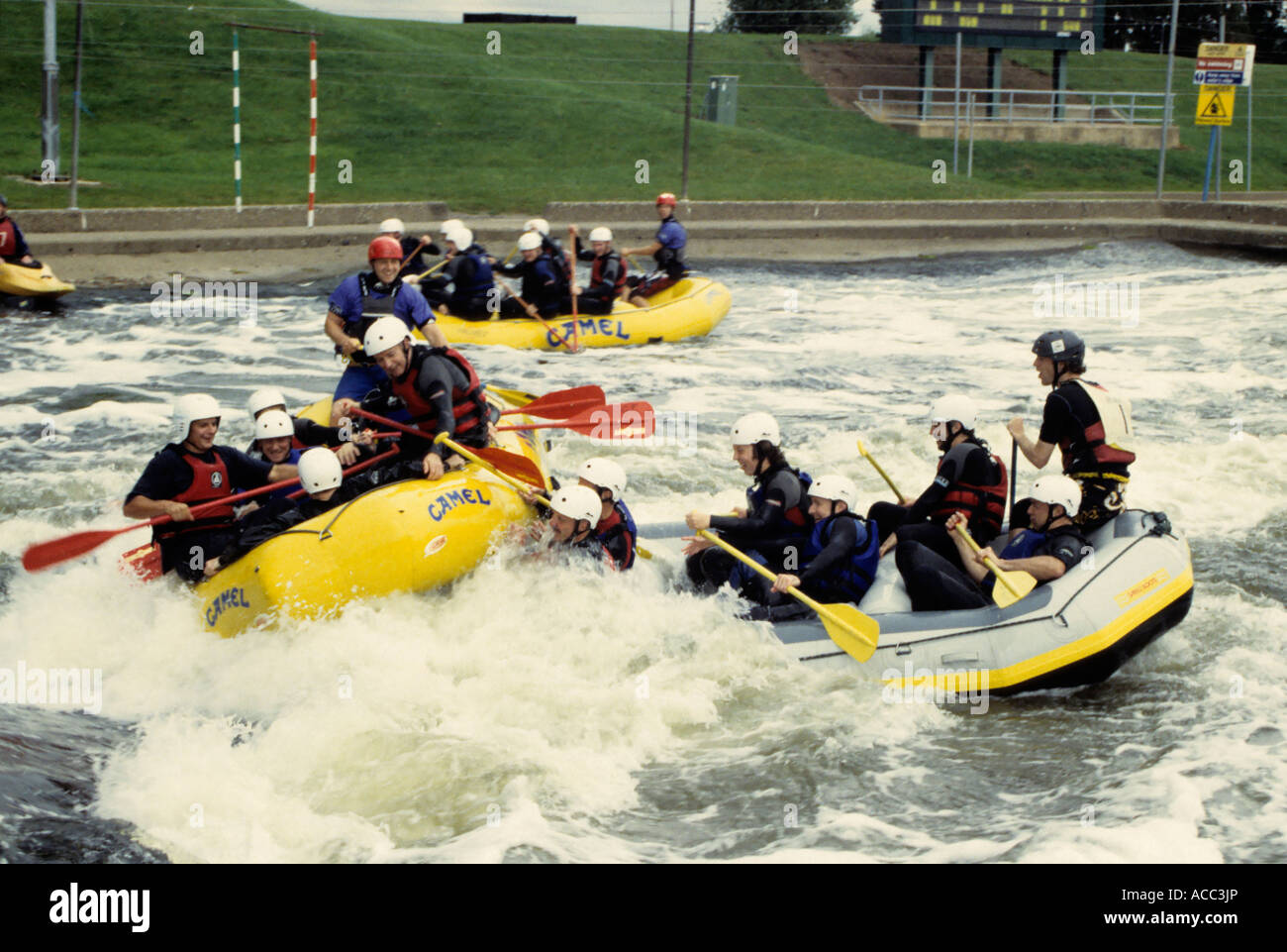 White water rafting, National Water Sports Centre, Holme Pierrepont ...