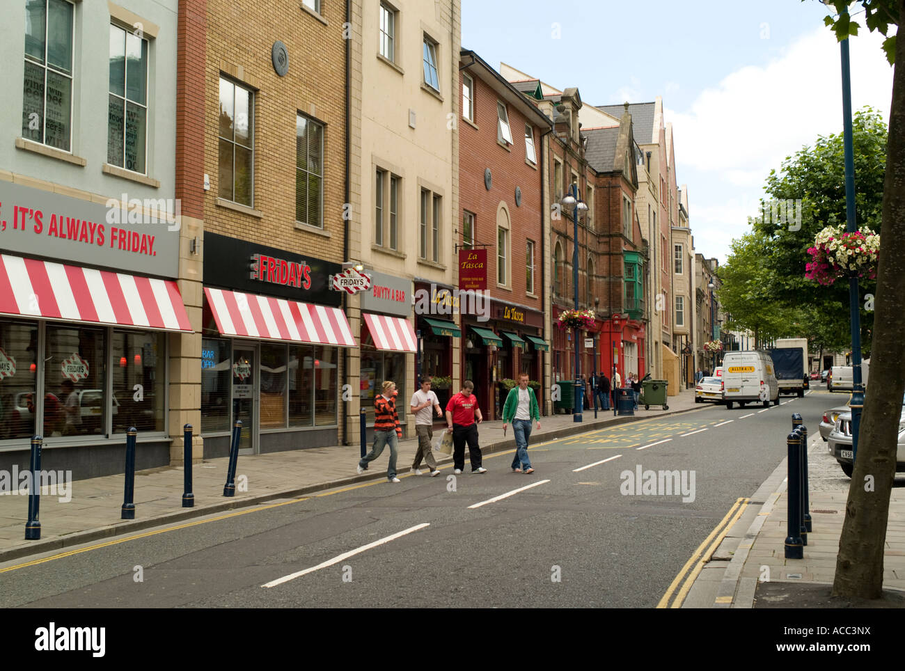 Wind Street Swansea wales UK Stock Photo - Alamy