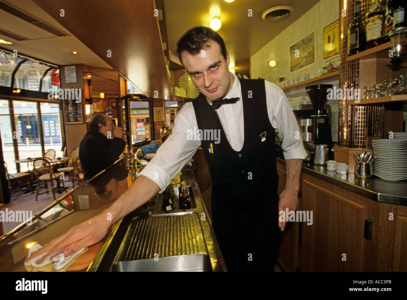 French waiter paris hi-res stock photography and images - Alamy