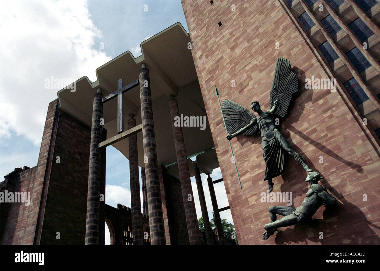Sir Joseph Epstein s St Michael Slaying the Devil outside Coventry ...