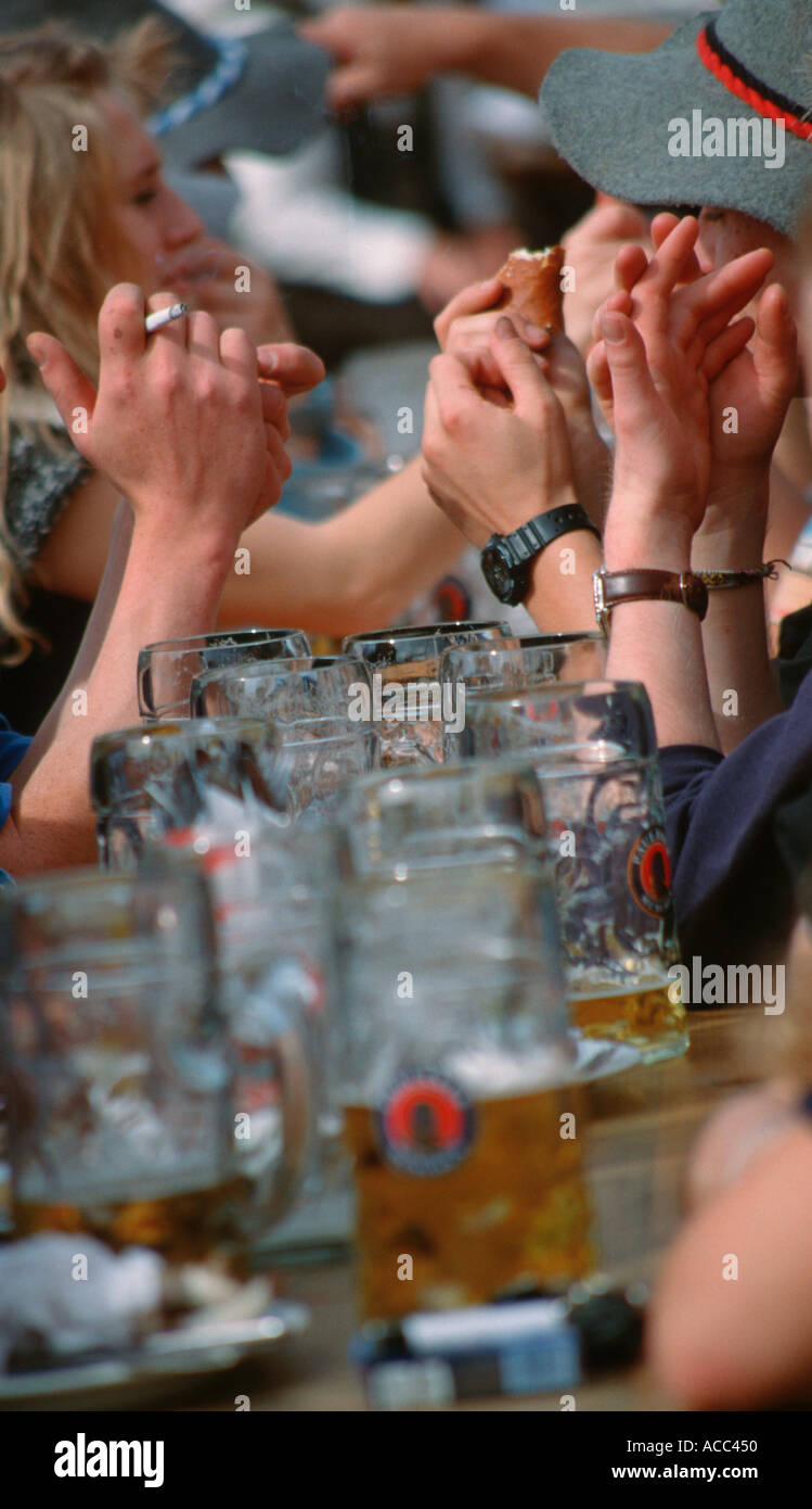 German drinking festivals hi-res stock photography and images - Alamy