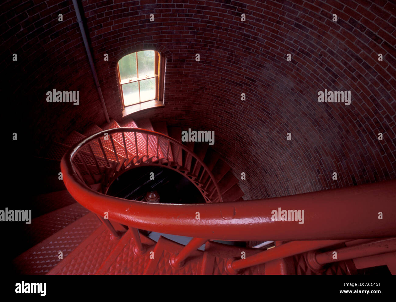 Stairs inside lighthouse Stock Photo - Alamy