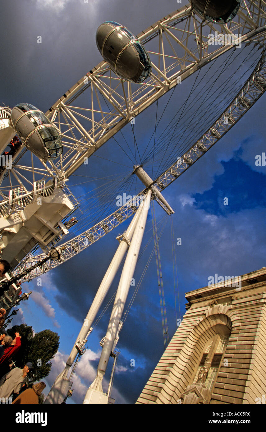 Famous landmark London Eye, London, UK Stock Photo - Alamy