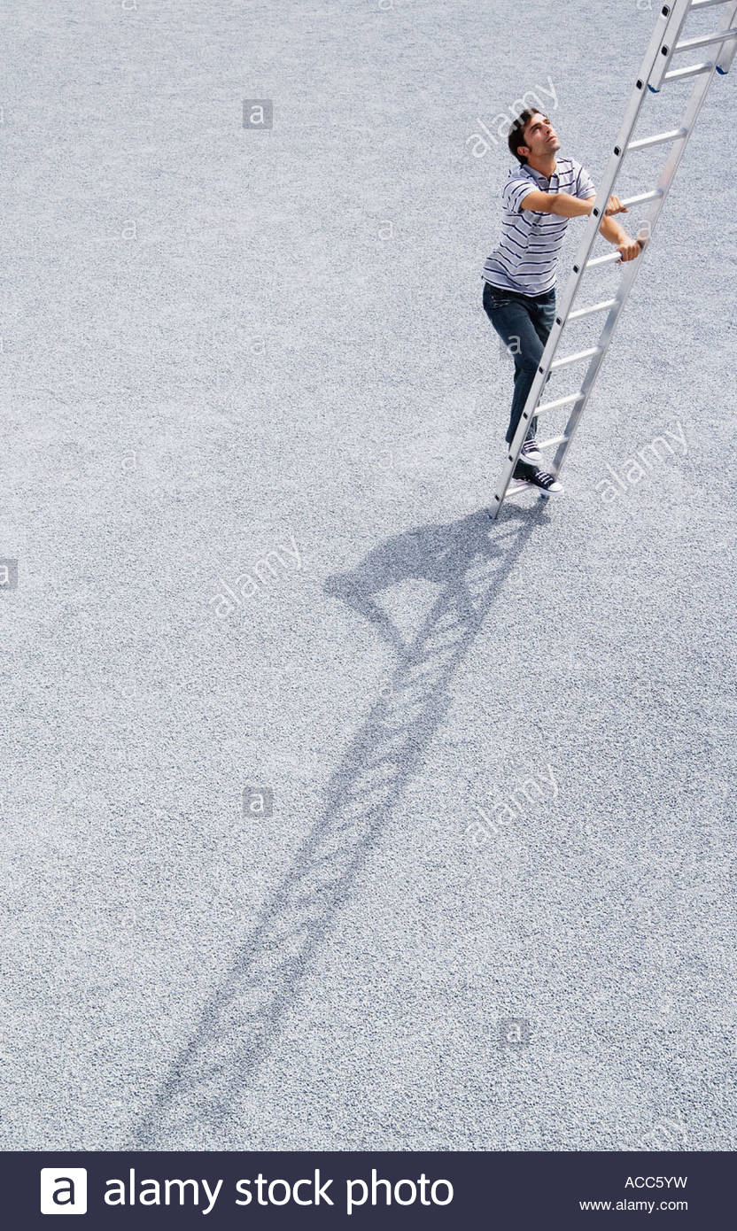 Climbing The Corporate Ladder Stock Photos & Climbing The Corporate ...