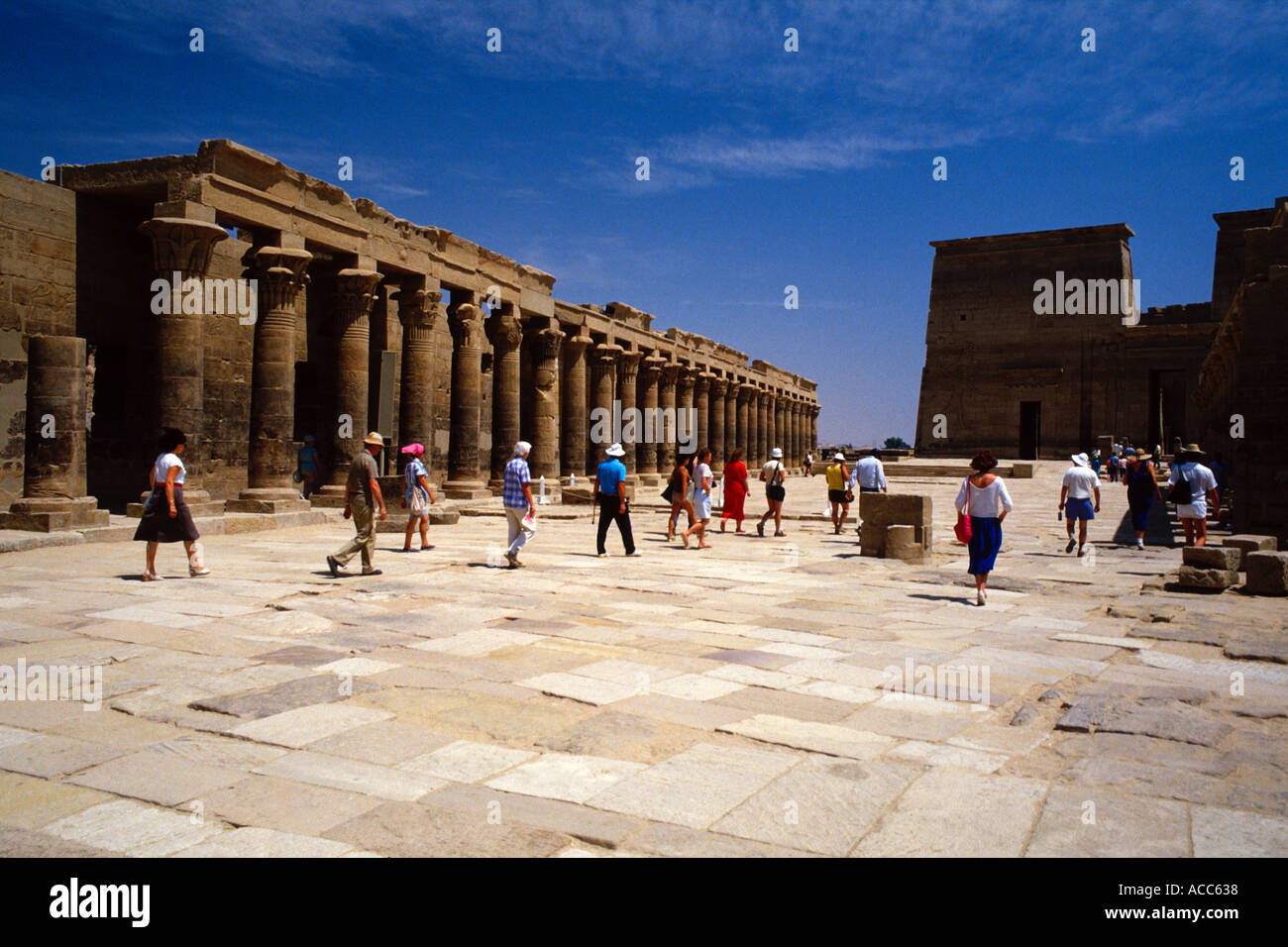 Temple of Isis, Egypt Stock Photo - Alamy