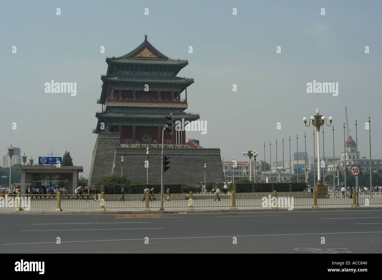 Qianmen gate Tienanmen Beijing china Stock Photo - Alamy