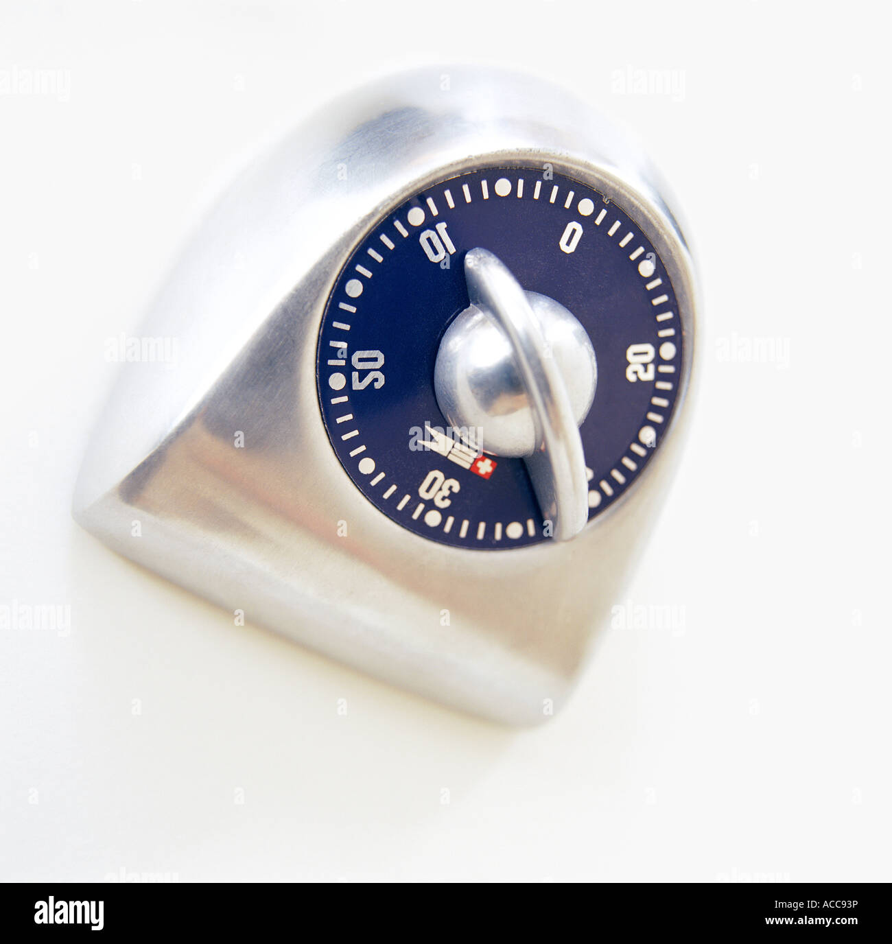 A timer on a white background Stock Photo - Alamy