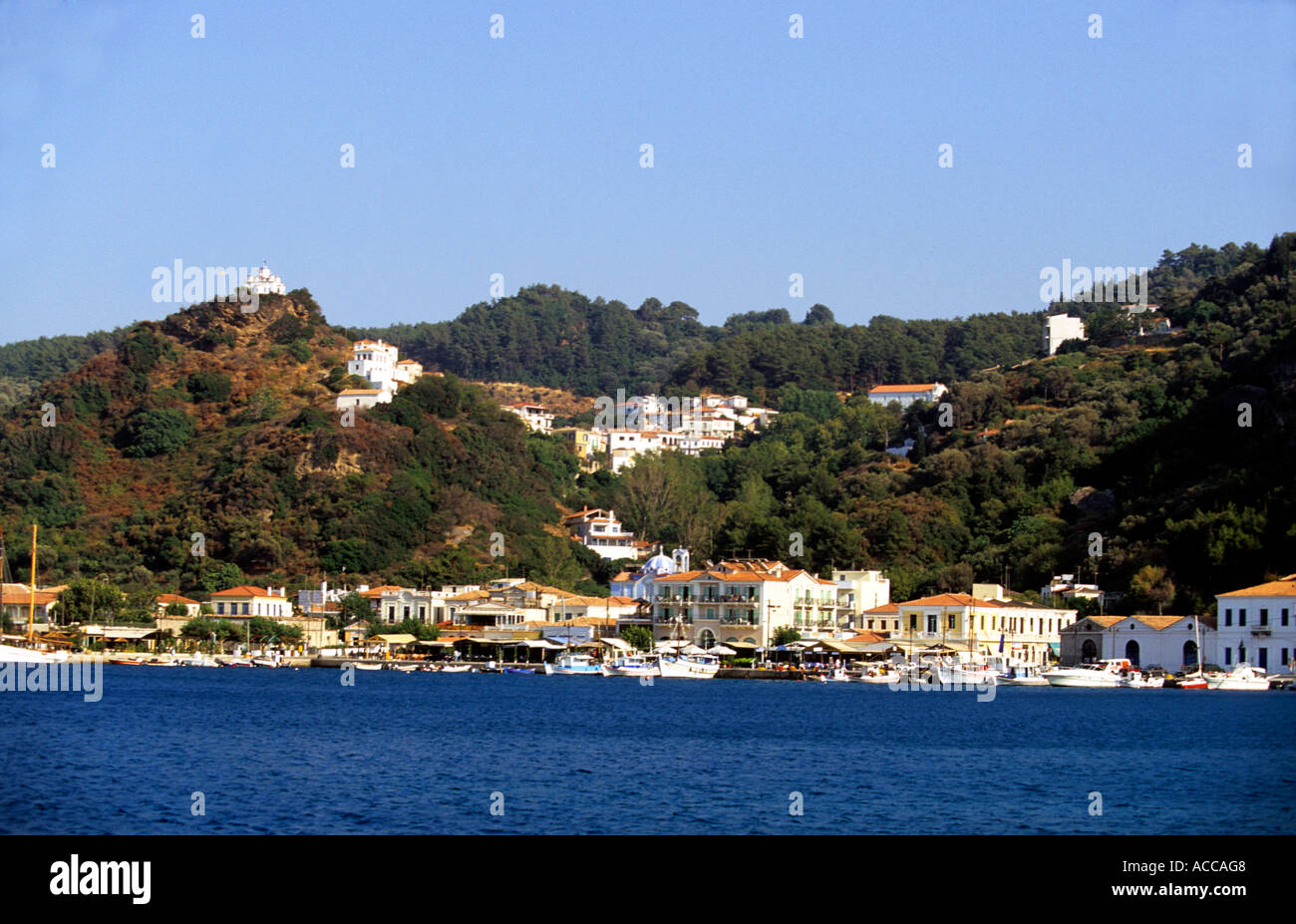 Karlovassi port samos hi-res stock photography and images - Alamy