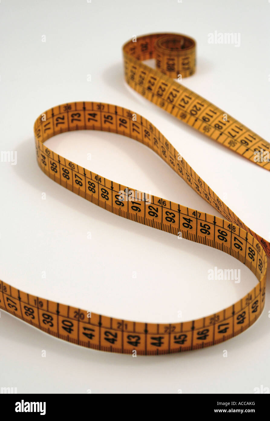 Graduated tape tool marks snaking hi-res stock photography and images ...