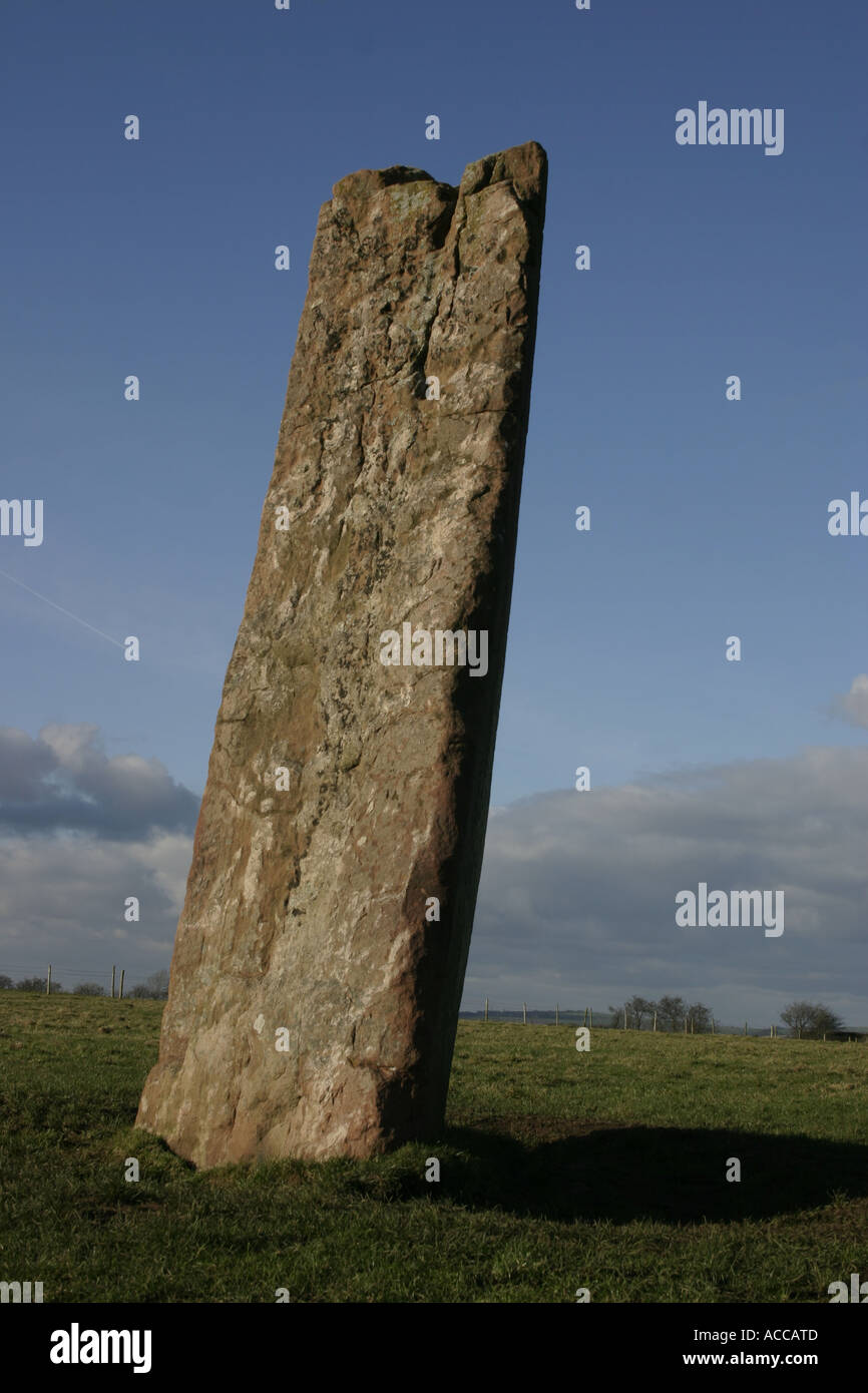Long Meg and her Daughters near Penrith, Cumbria, England Stock Photo ...