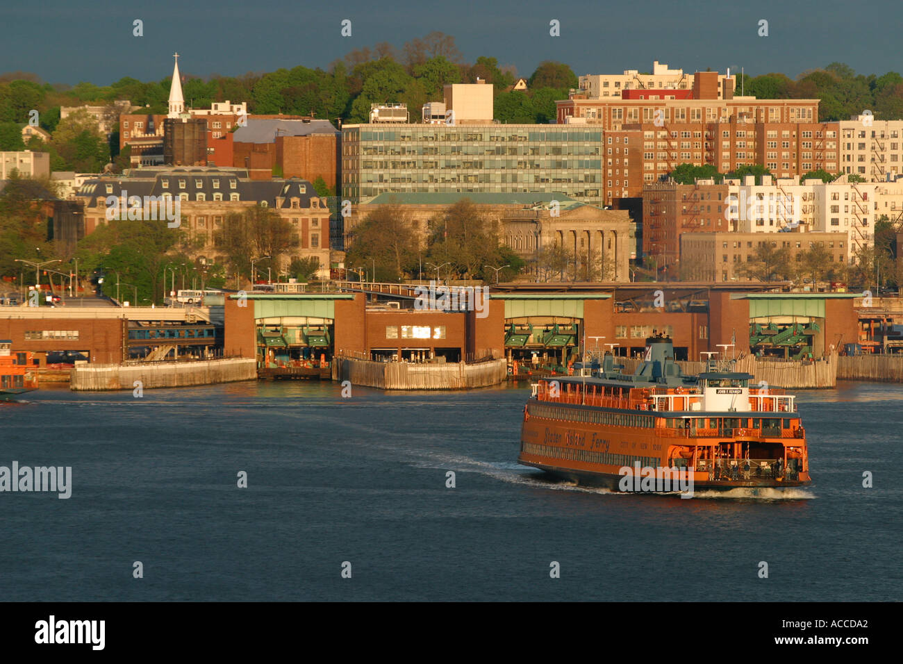 Staten island ferry dawn hi-res stock photography and images - Alamy