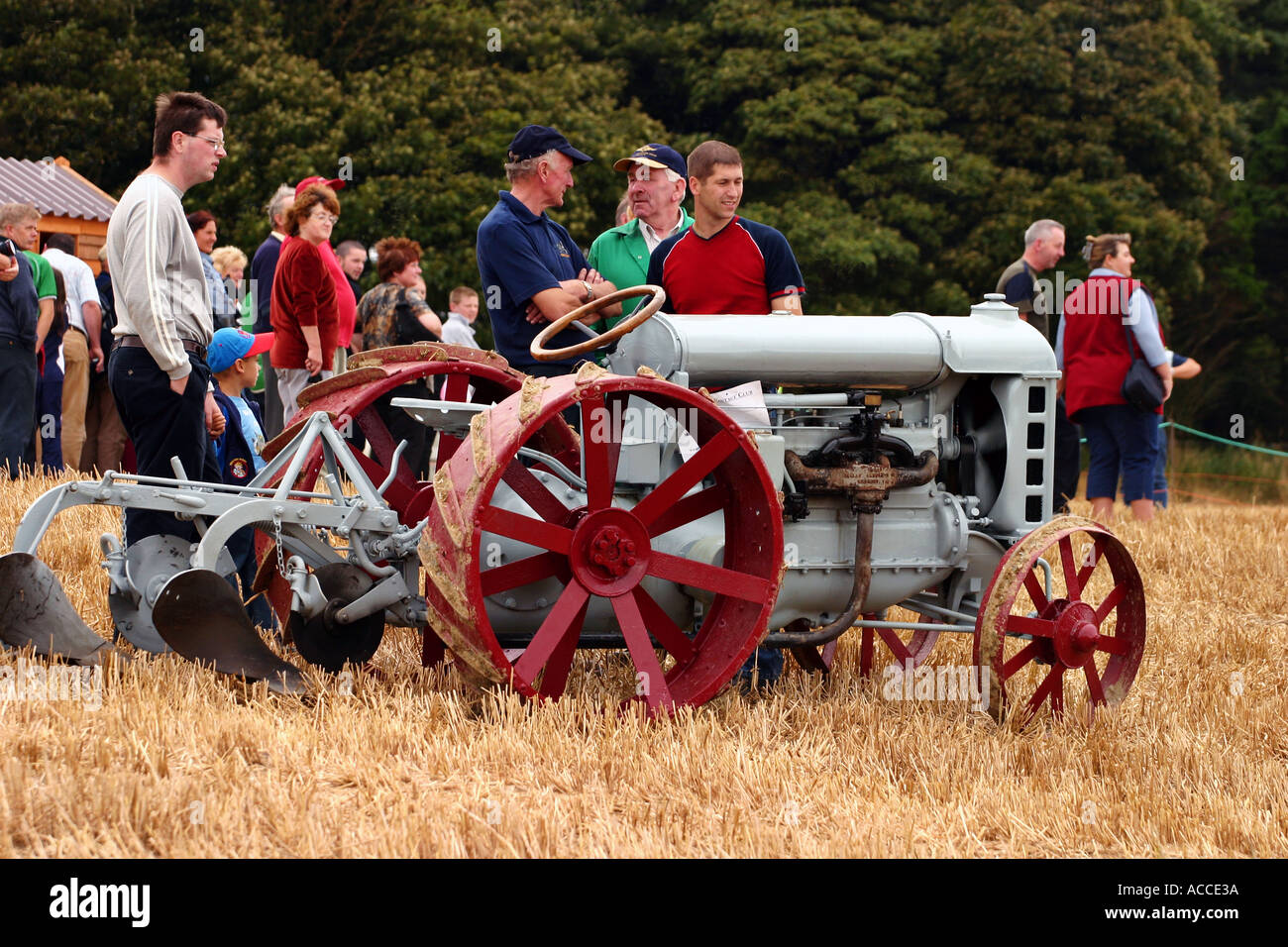 Classic Tractor Ireland Stock Photo - Alamy
