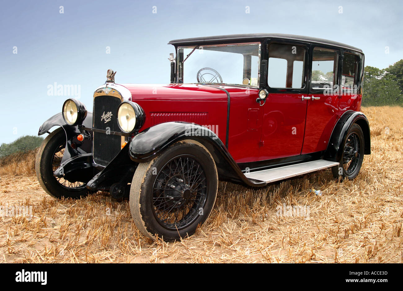 Vintage Austin Six Saloon Stock Photo - Alamy