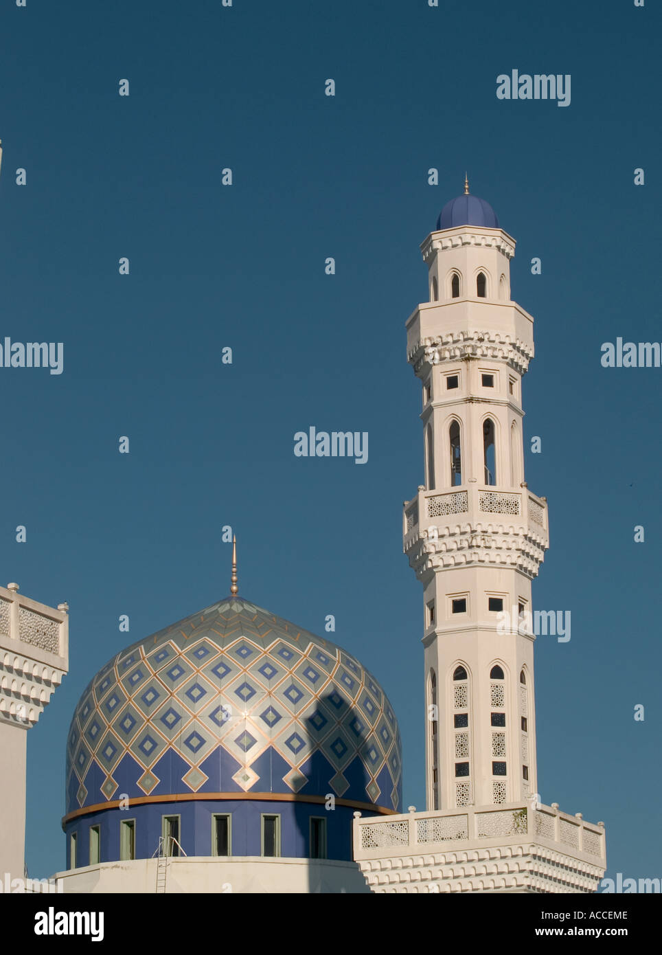 ROOF DETAIL OF THE FLOATING MOSQUE, LIKAS, NEAR KOTA KINABALU, SABAH ...
