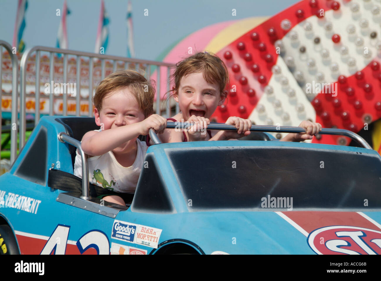 Children yell shout enjoying thrilling hi-res stock photography and ...