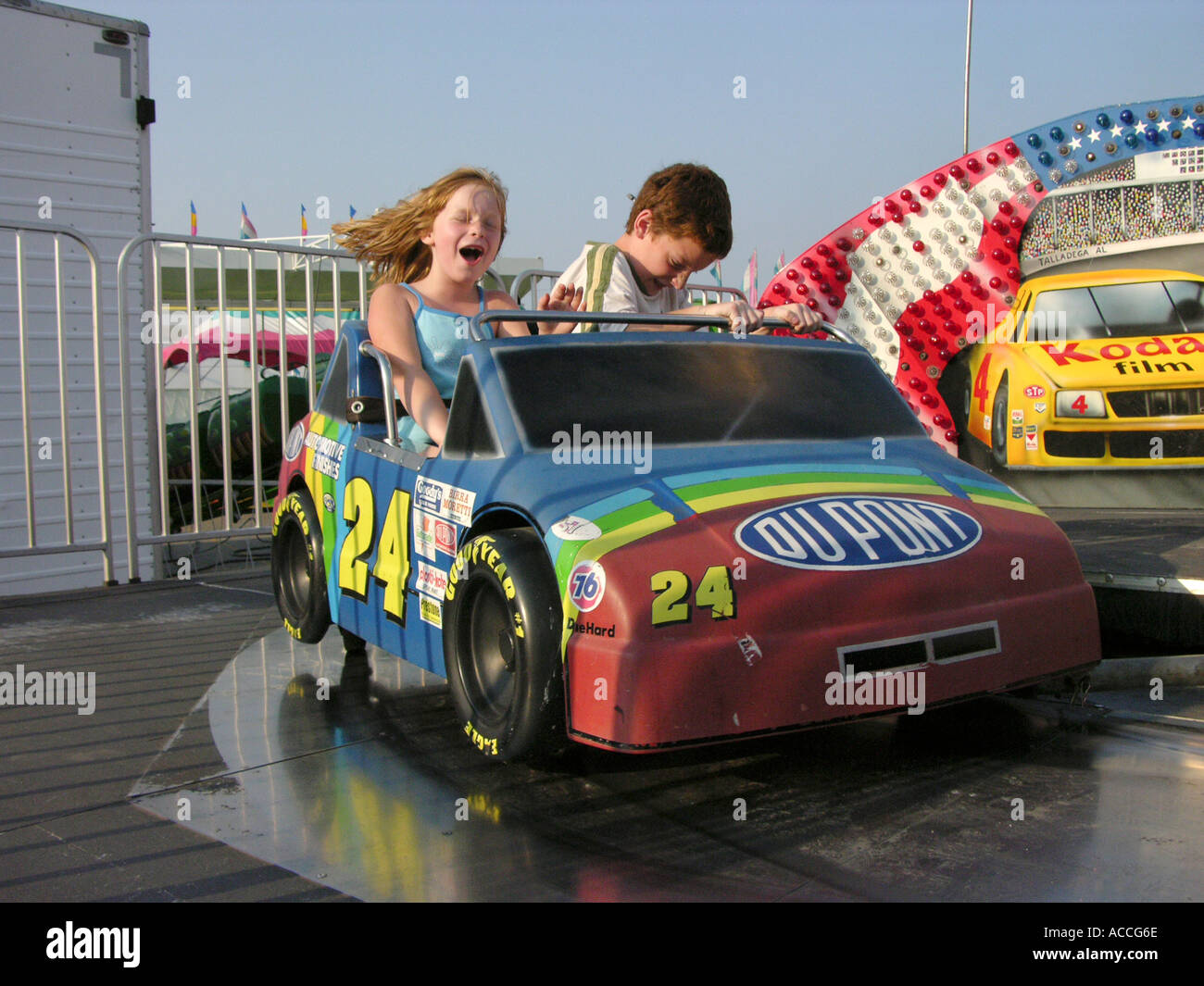 Children yell shout enjoying thrilling hi-res stock photography and ...