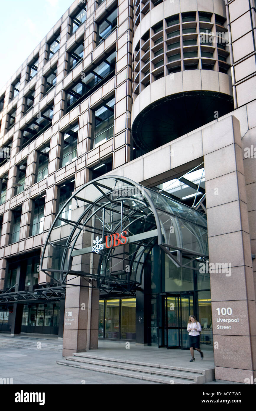 Ubs headquarters london hi-res stock photography and images - Alamy