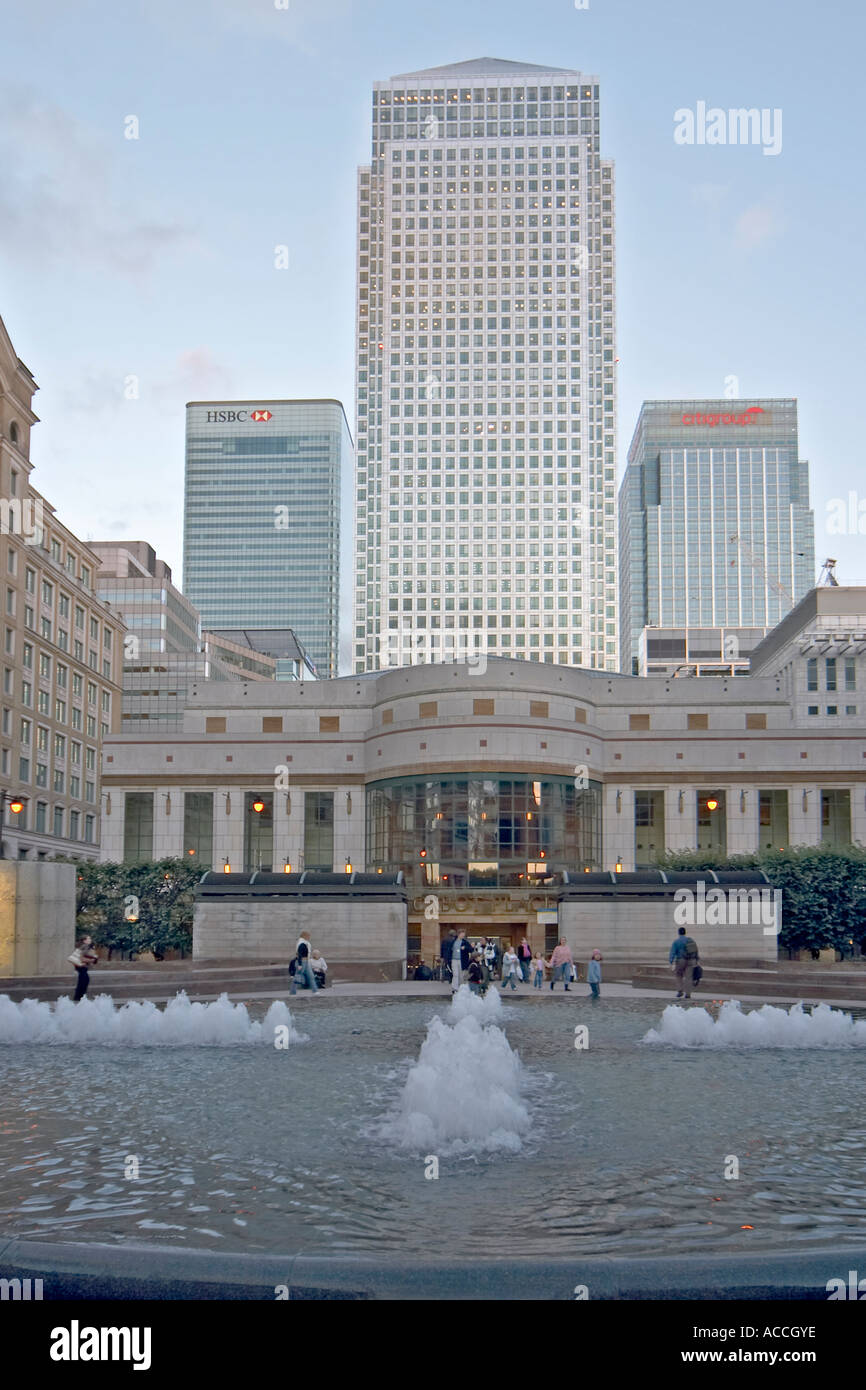 Dramatic abstract architectural view of skyscraper tower Stock Photo ...