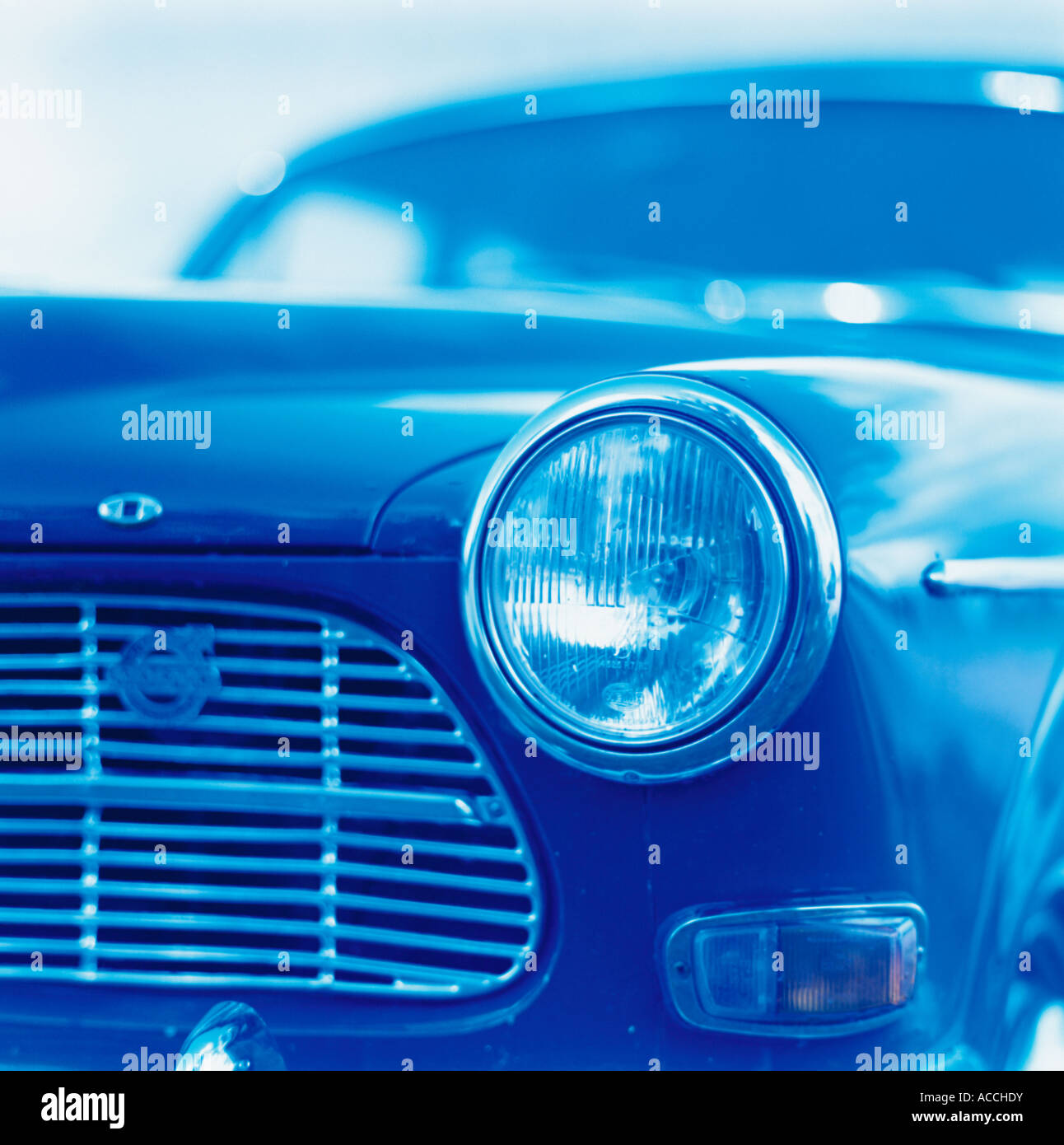 The front light of a car Stock Photo - Alamy