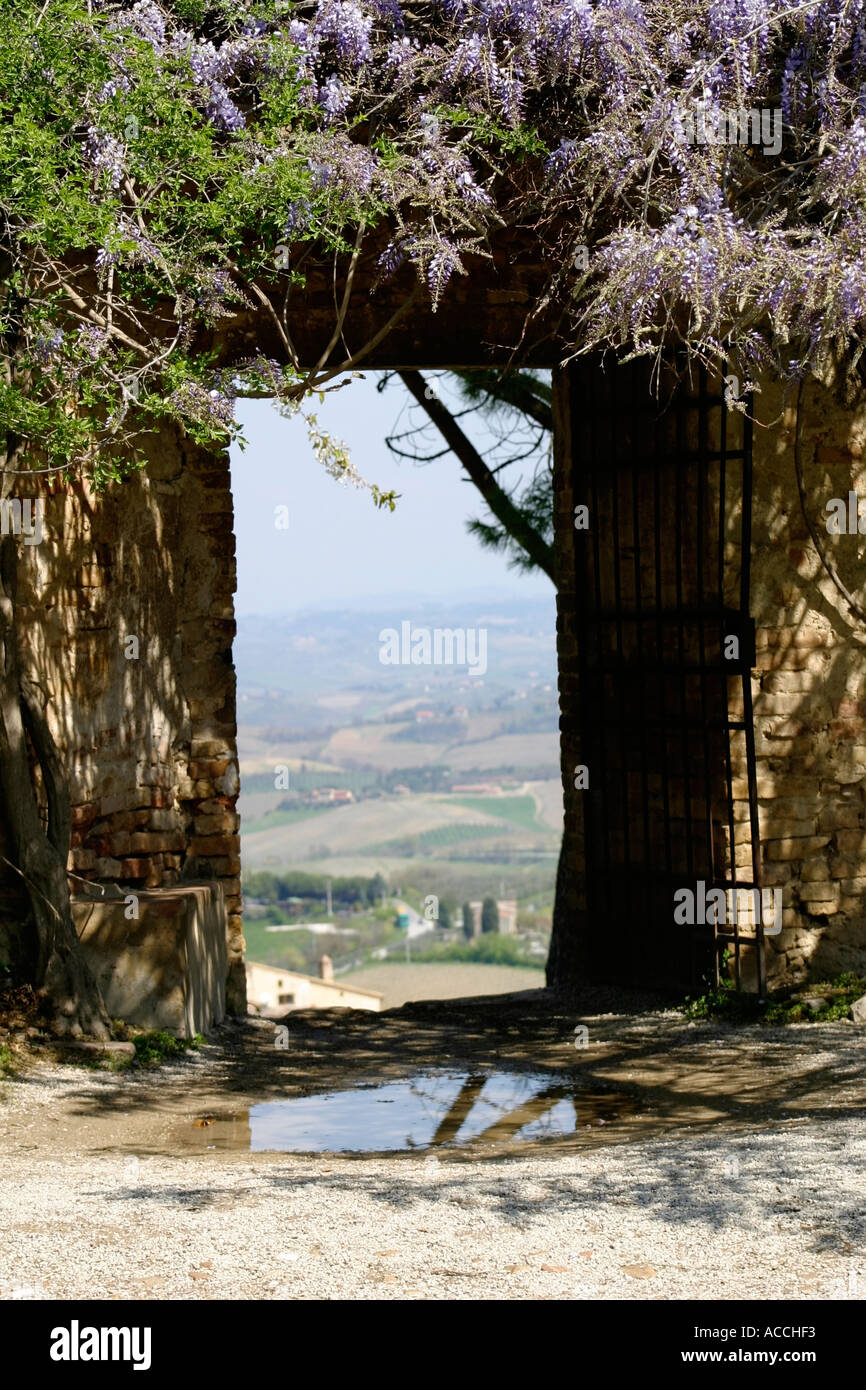 Rome streets through window hi-res stock photography and images - Alamy