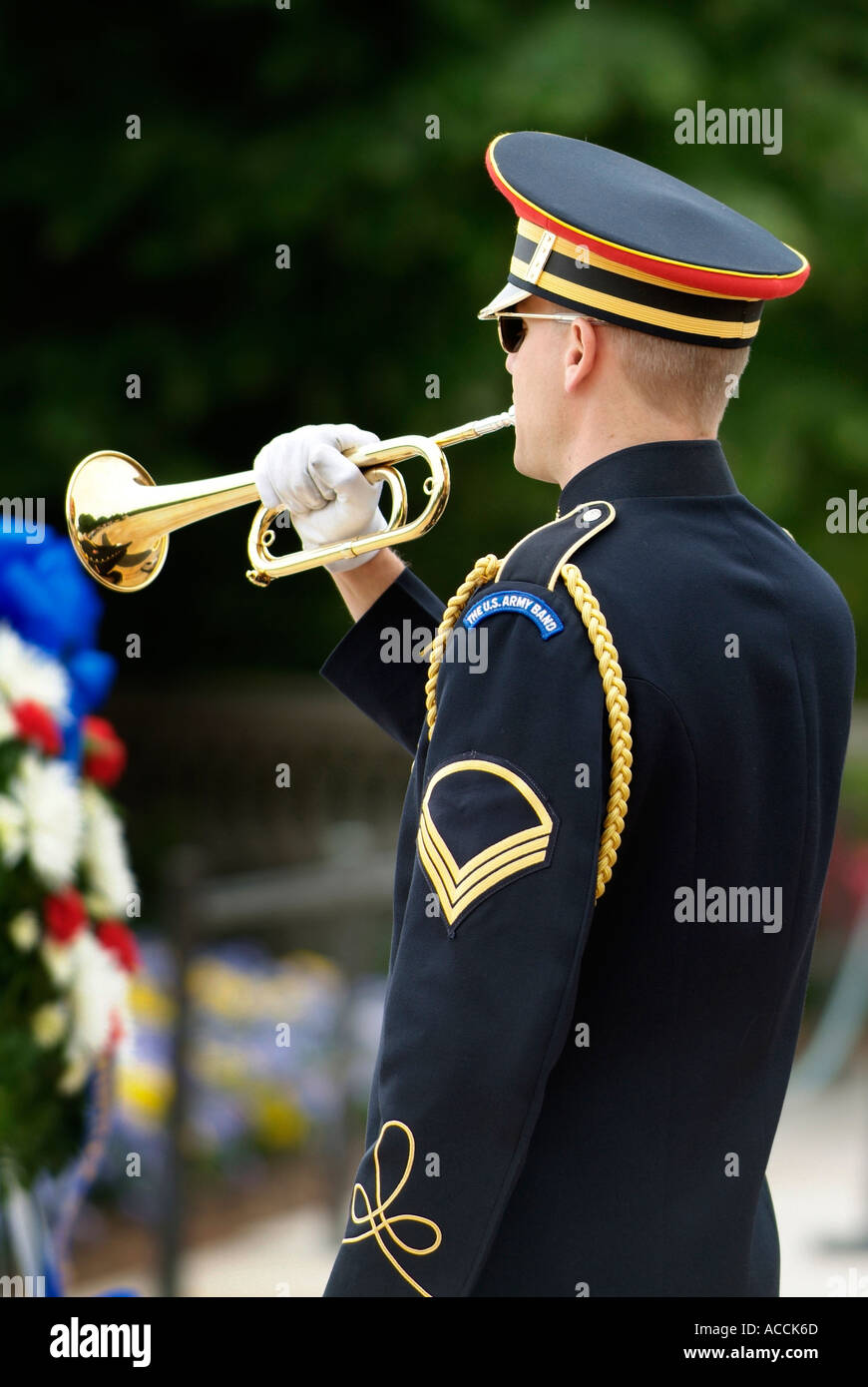 Guarding the Tomb of the Unknown Soldier at Arlington National Cemetery ...