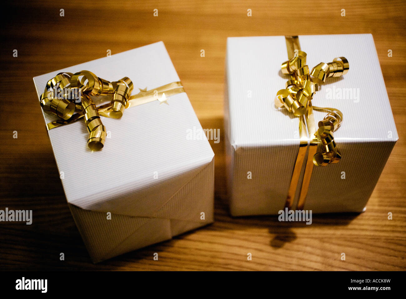 Two parcels hi-res stock photography and images - Alamy