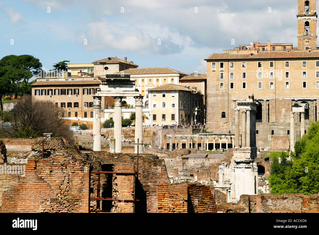 Roman ruins Rome Italy Stock Photo - Alamy